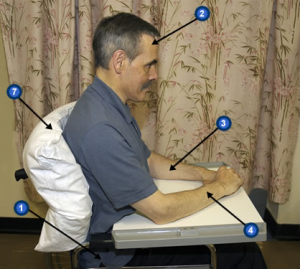Example of improved positioning in a wheelchair - CHSS eLearning